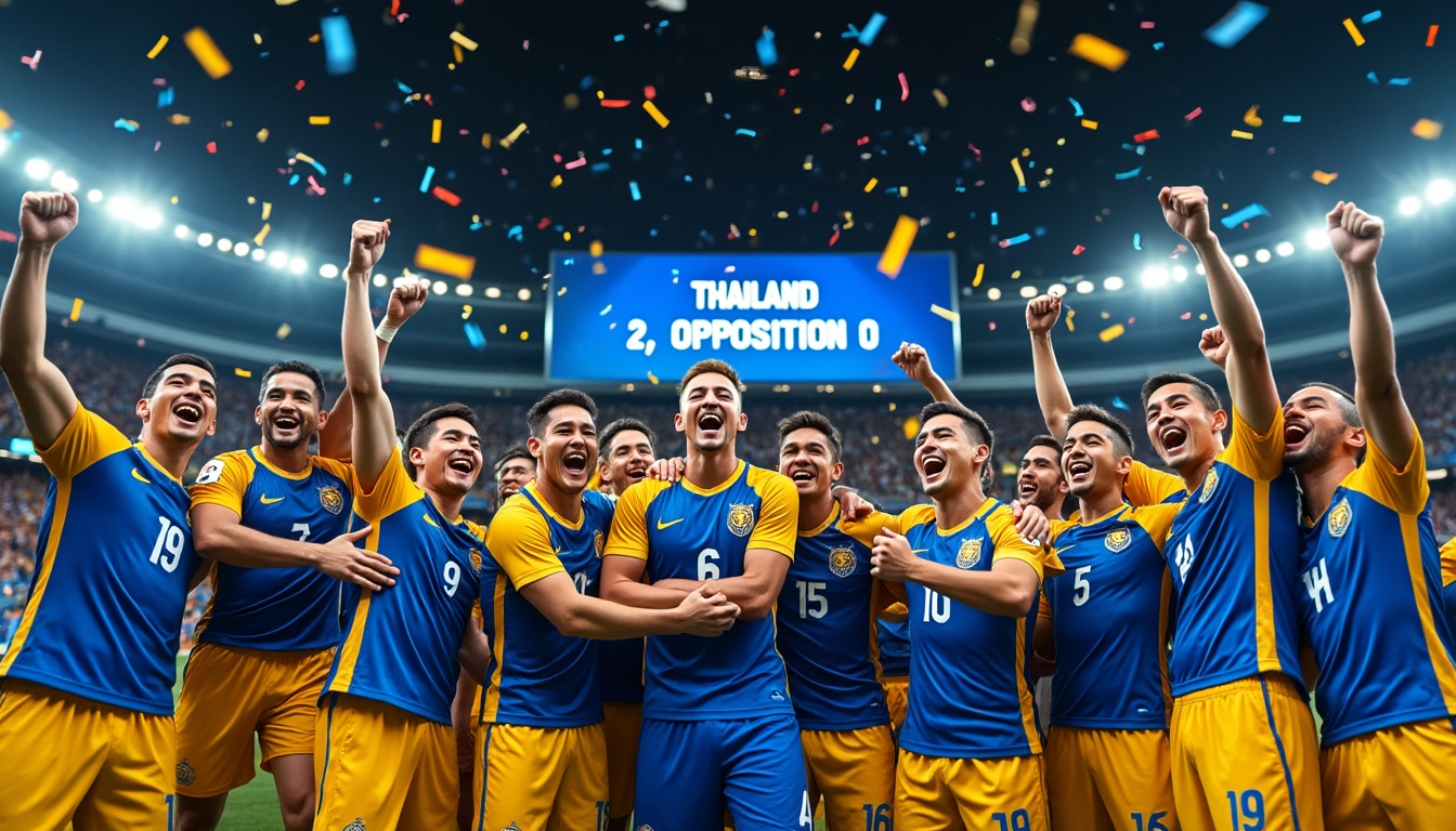 Thai football team reaches final - Asie Sud Est