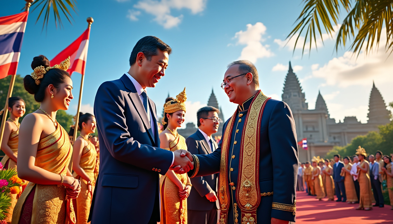 Cambodia and Thailand: Thai Prime Minister's visit hailed as a ...